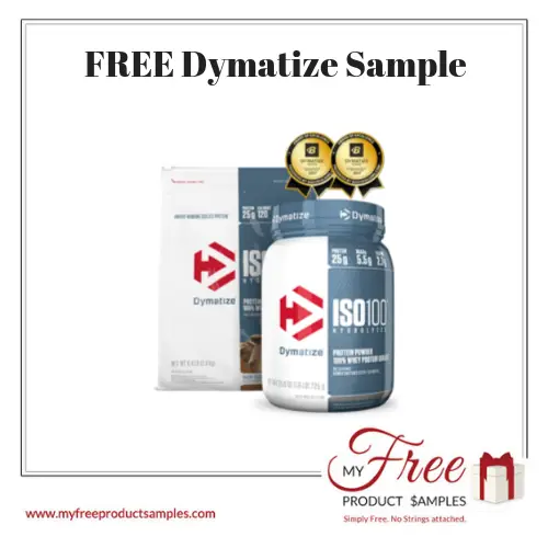 FREE Dymatize Sample | MyFreeProductSamples.com