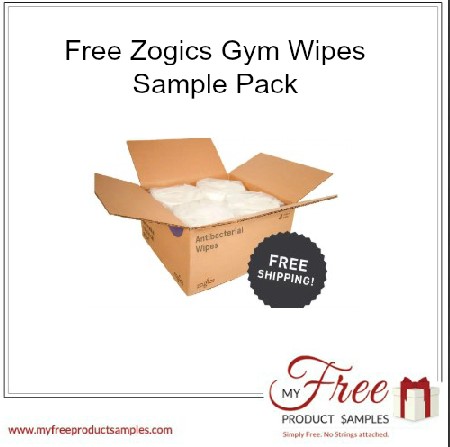 Free Zogics Gym Wipes Sample Pack | MyFreeProductSamples.com