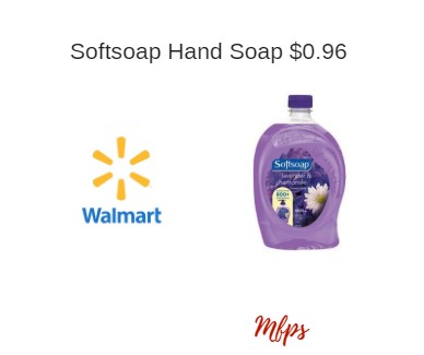 Walmart: Softsoap Hand Soap $0.96 | MyFreeProductSamples.com