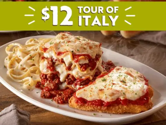Save $7.00 On The Tour Of Italy Trio At Olive Garden ...