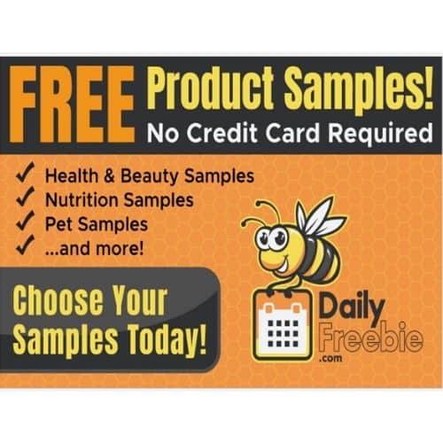 FREE Product Samples Daily Freebie | MyFreeProductSamples.com
