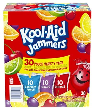 Kool-Aid Jammers Variety Pack 30 - 6 Oz Pouches $11.97 ...