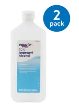 Walmart: Equate 70% Isopropyl Alcohol, 32 Oz (2 Pack) $3.92 ...