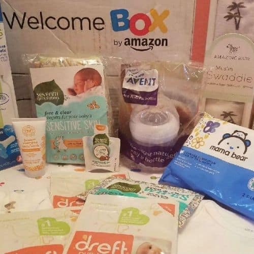 Get A FREE Amazon Baby Welcome Box With Registry Sign-Up