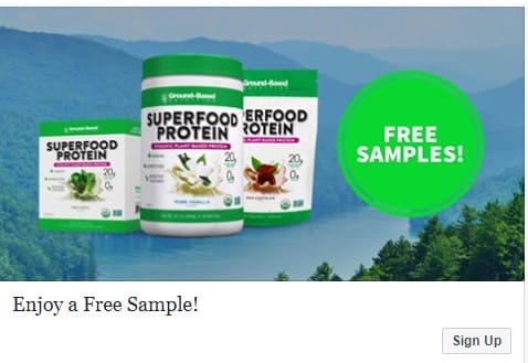Free Ground-Based Nutrition Superfood Protein Sample ...