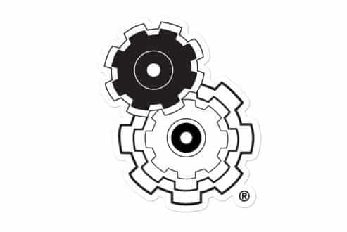 Free Simple Machine Gears Sticker | MyFreeProductSamples.com