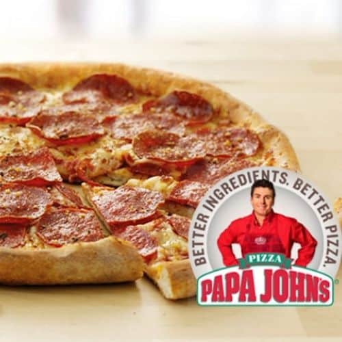 FREE Medium Pizza W/ Purchase Of A Large At Papa Johns ...