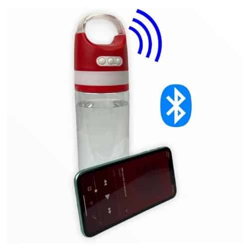 Water Bottle W/Rechargeable Wireless Bluetooth Speaker ...
