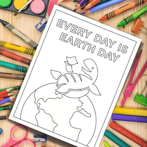 FREE Earth Day Coloring Book | MyFreeProductSamples.com