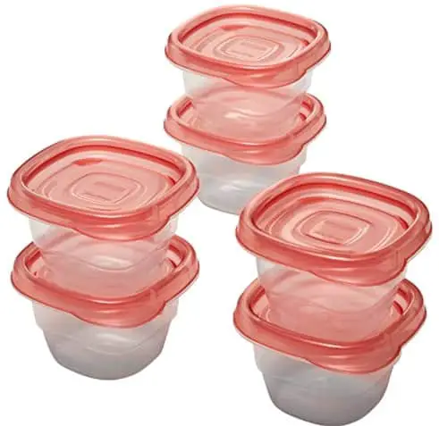 Amazon: Rubbermaid Half Cup Food Storage Containers 6-pack $3.27 (Reg ...