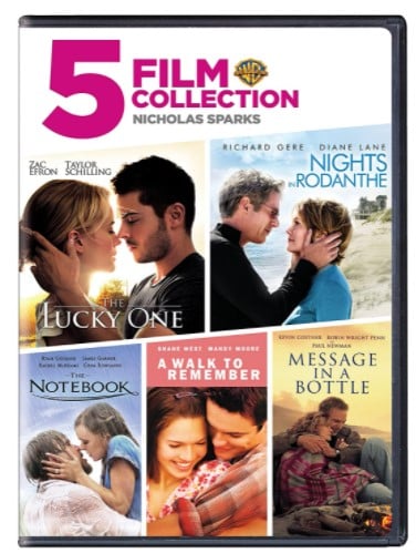 Amazon: Nicholas Sparks 5 Film DVD Collection (The Notebook, Message In ...