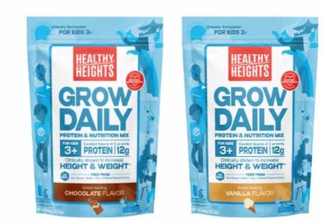 Free Healthy Heights Grow Daily Kids | MyFreeProductSamples.com