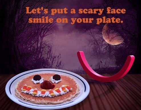 Free Scary Face Pancake At IHOP | MyFreeProductSamples.com