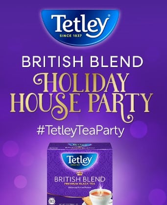 Free Tetley Tea British Blend Holiday House Party Pack ...