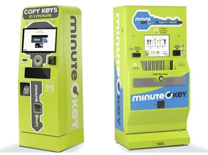FREE Key At MinuteKEY Kiosks
