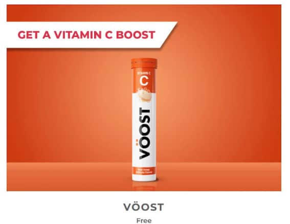 Free VOOST Vitamin C Boost Sample!