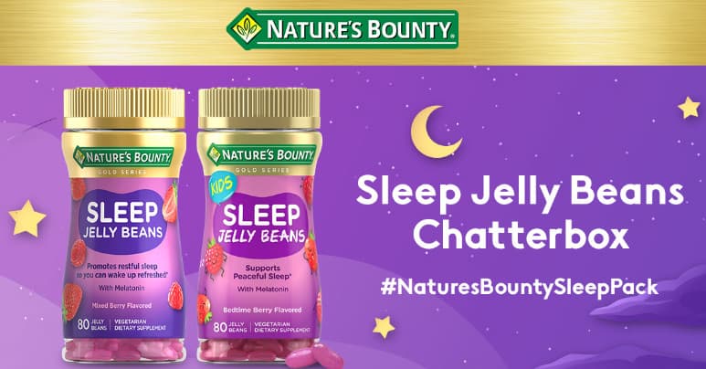 Free Nature's Bounty Sleep Jelly Beans Chatterbox