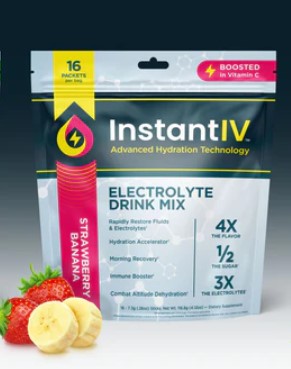 Free Sample Of Instant IV Electrolyte Drink Mix Sample Pack