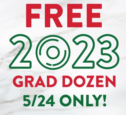 Free Krispy Kreme Dozen Doughnuts For Graduating Students