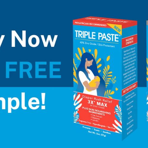 FREE Sample Of Triple Paste Diaper Rash Ointment