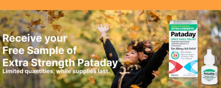 Free Pataday Eye Drops Sample!