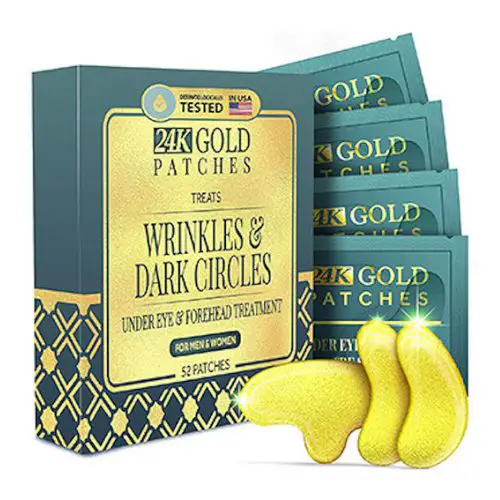 FREE Sample Of 24K Gold Under Eye And Forehead Patches