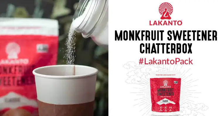 Free Lakanto Monkfruit Sweetener Chatterbox Kit