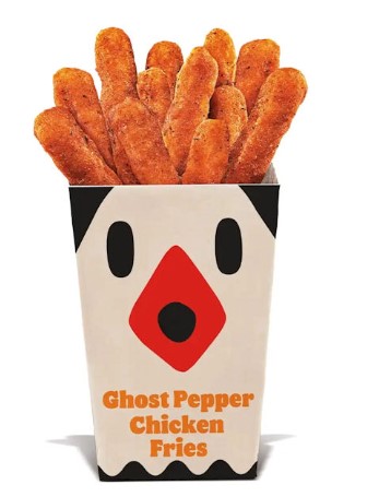 Free 4-Piece Ghost Pepper Chicken Fries At Burger King!