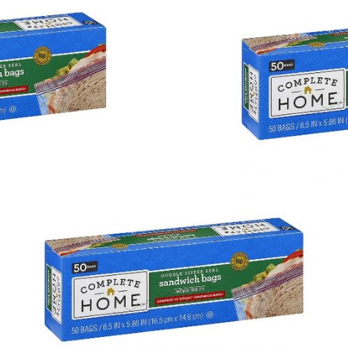 Walgreens: Complete Home Sandwich Bags ONLY $0.93