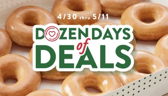 Free Dozen Krispy Kreme Donuts To Celebrate New Rewards Program - No ...