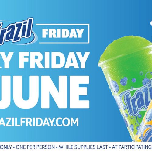 FREE Frazil Slushie Every Friday In June!