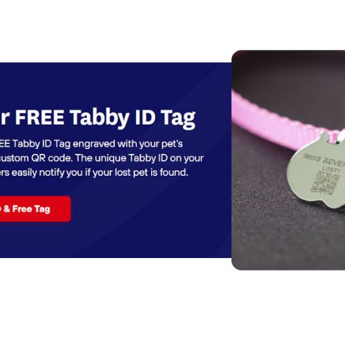 FREE Custom Tabby Alert Pet ID Tags!