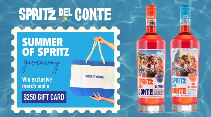 Spritz Spritz Del Conte Summer Of Spritz Sweepstakes