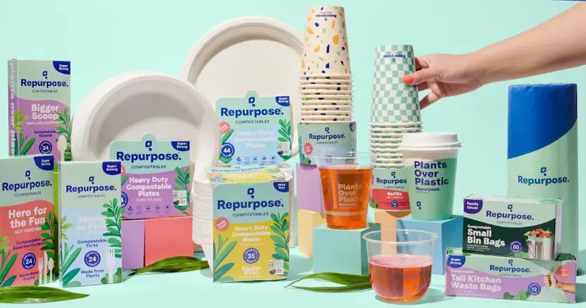 Free Repurpose Compostable Tableware Or Household Item!