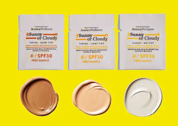Free Samples Of Jessica Wellness Sunscreen!