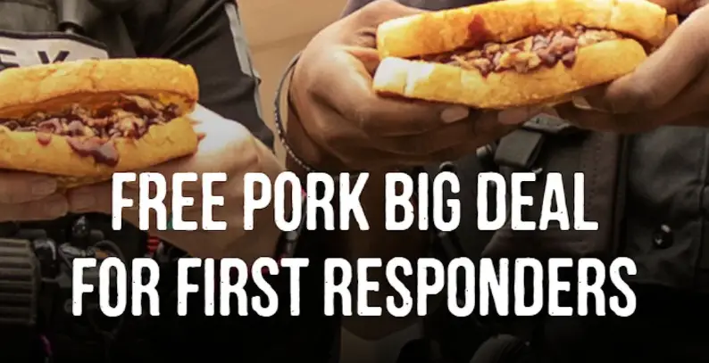 FREE Pork Big Deal For Nurses At Sonny's BBQ