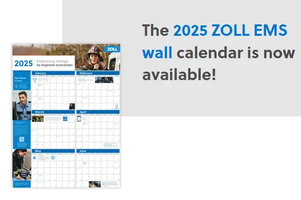 Free 2025 ZOLL EMS Wall Calendar