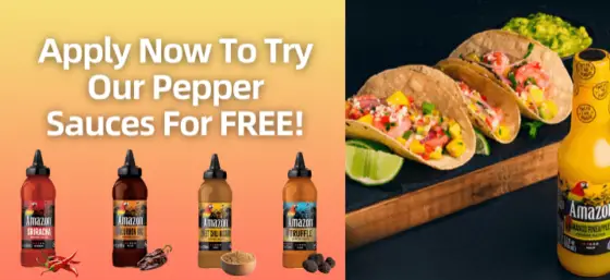 Free Sample Of Amazon Pepper Hot Sauces