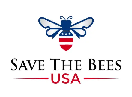 Free Save The Bees USA Sticker