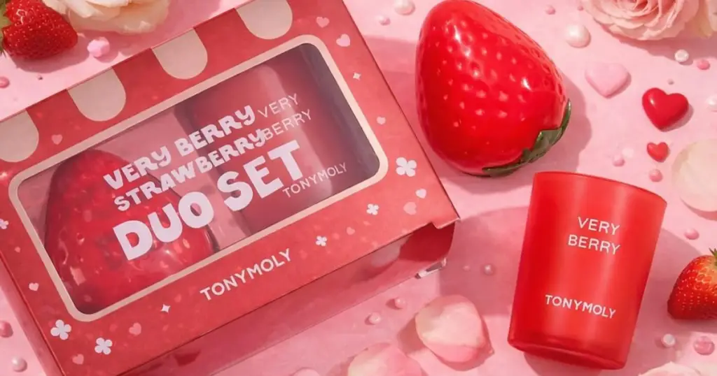 TONYMOLY Very Berry Strawberry Valentine’s Day Gift Set