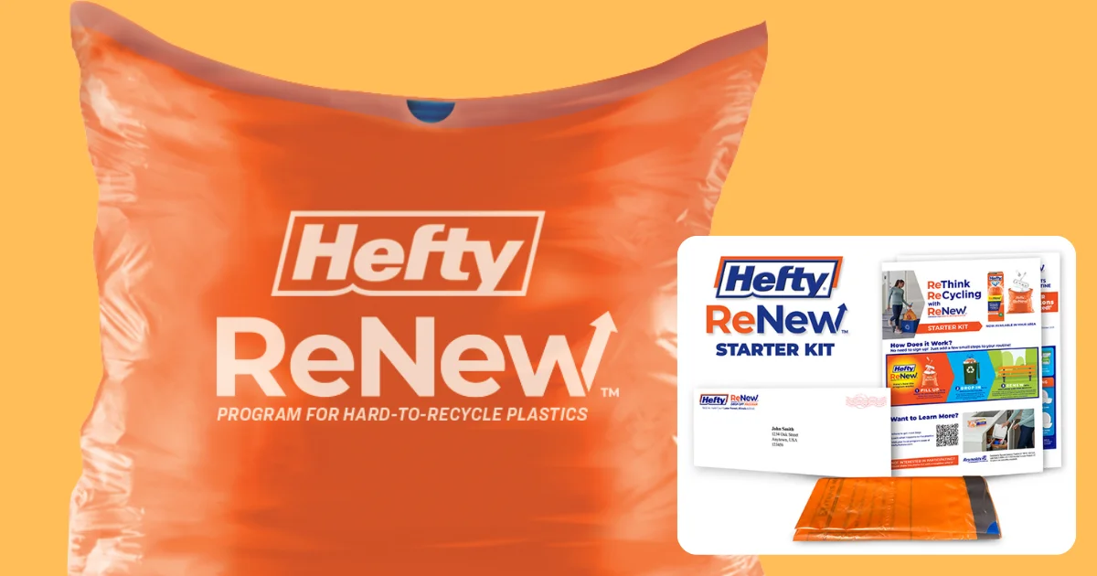 FREE Hefty ReNew Starter Kit.